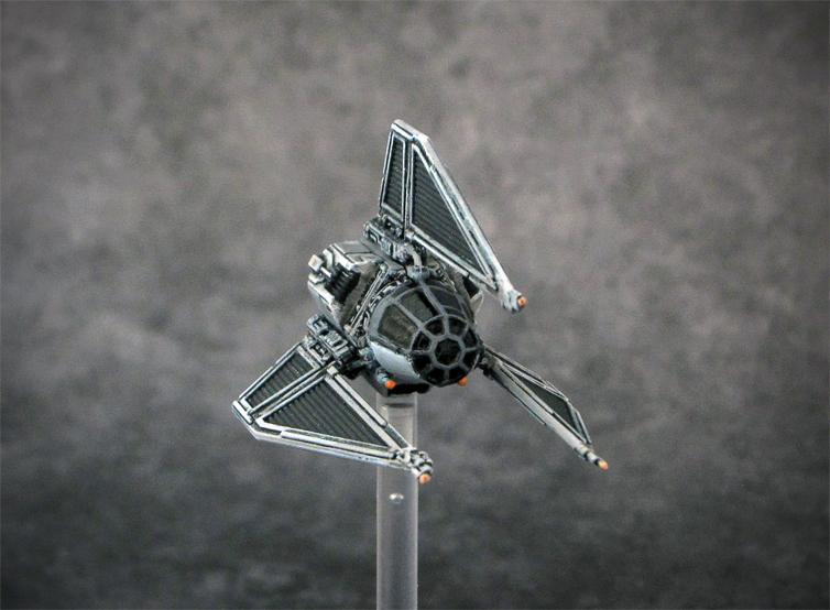 Conversion, Custom, E-wing, Painting, Tie Phantom, X-Wing - TIE Phantom uncloaked grey repaint ...
